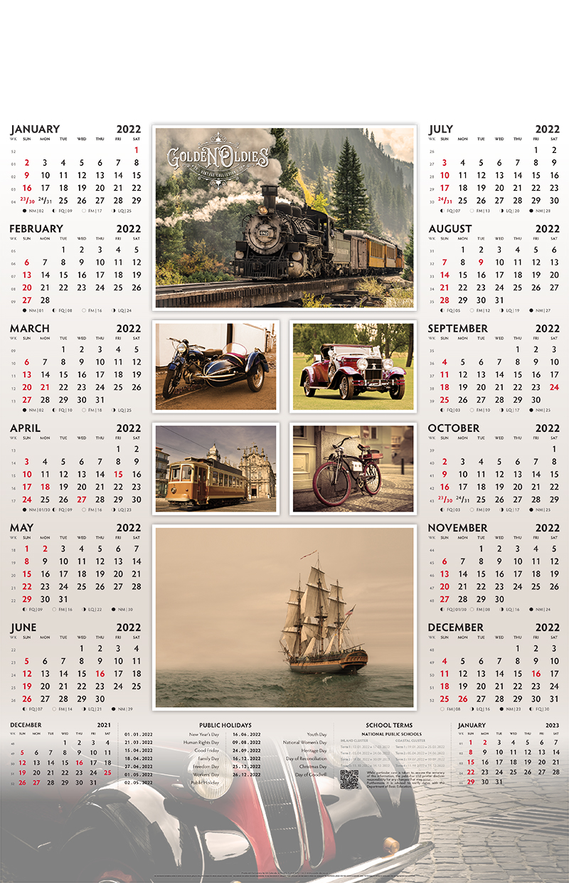 Jumbo (A1) Wall Calendar Posters